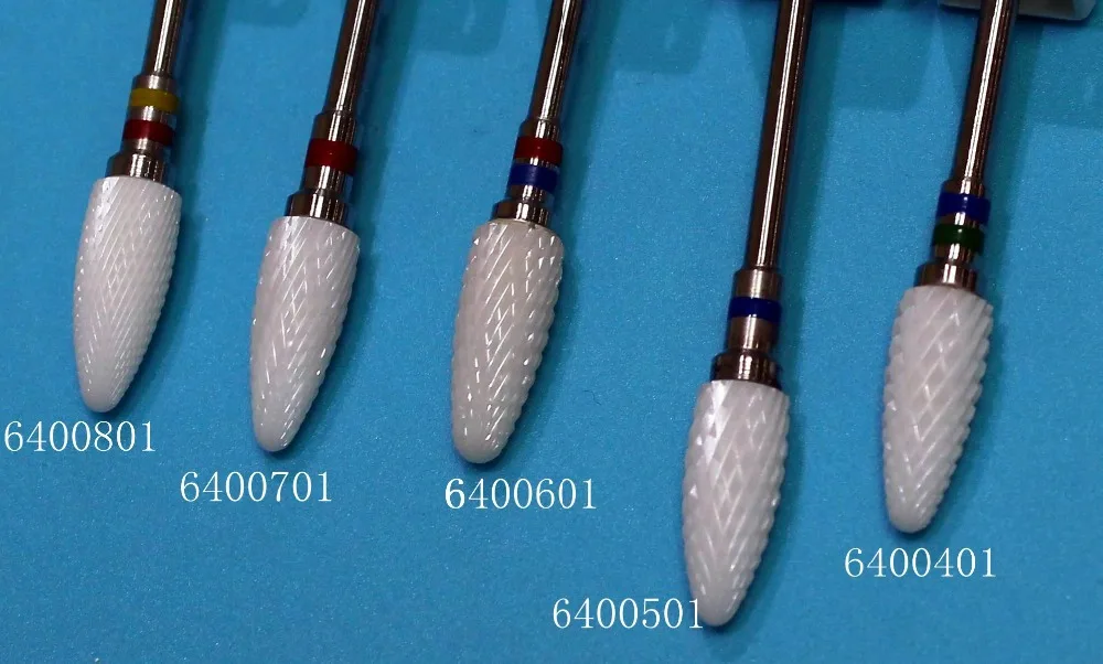 10pcs/lot Ceramic Nail Burrs and Buffer Free Shipping|buffer|burrbuffer ...