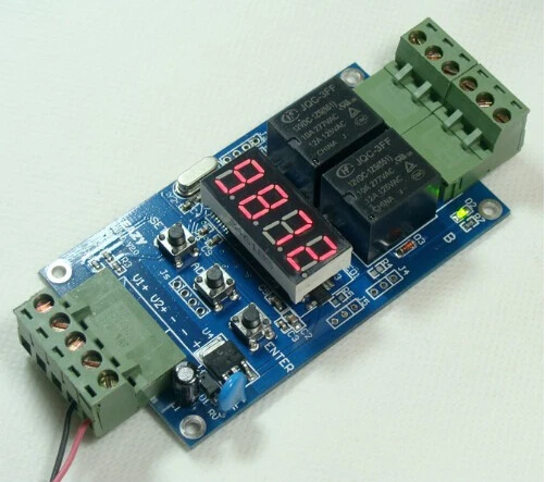 1pcs-Dual-Programmable-Relay-Board-2-Voltage-Detection-Control-Off ...
