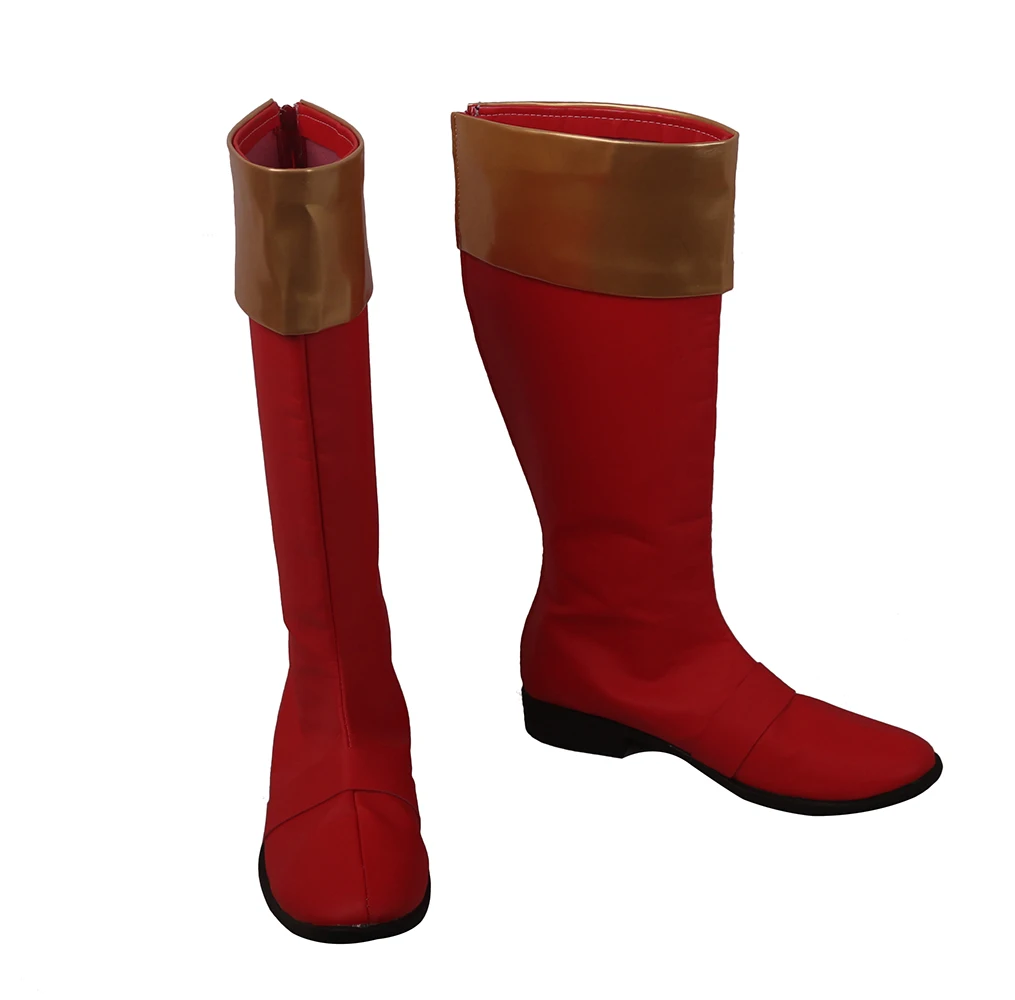 Bakuryuu Sentai Abaranger Ryouga Hakua AbaRed Cosplay Boots ...