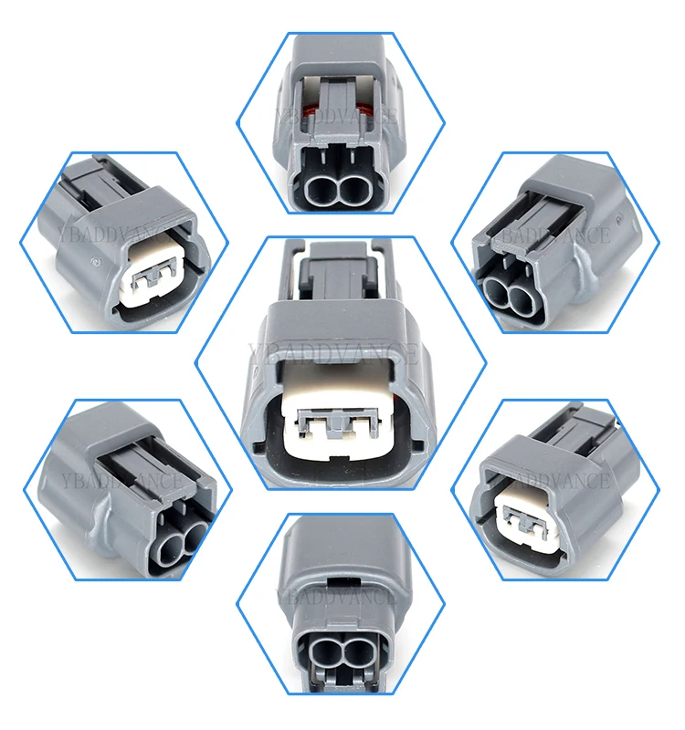 Conector eléctrico automotriz japonés, impermeable, 2 pines, ECT|Cables ...