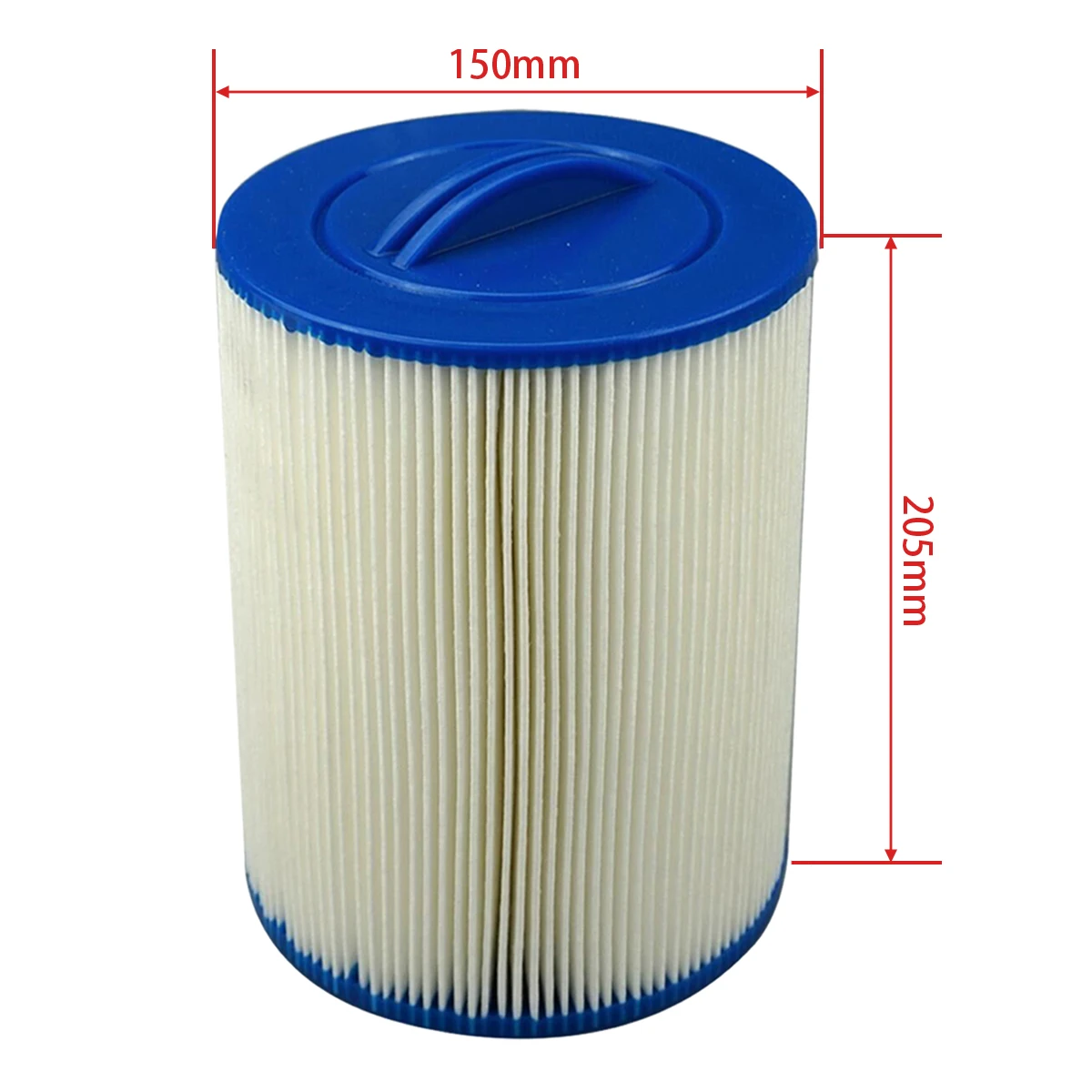 spa filter element Unicel 6CH 940 Pleatco PWW50 205mmx150mm,with38mm ...