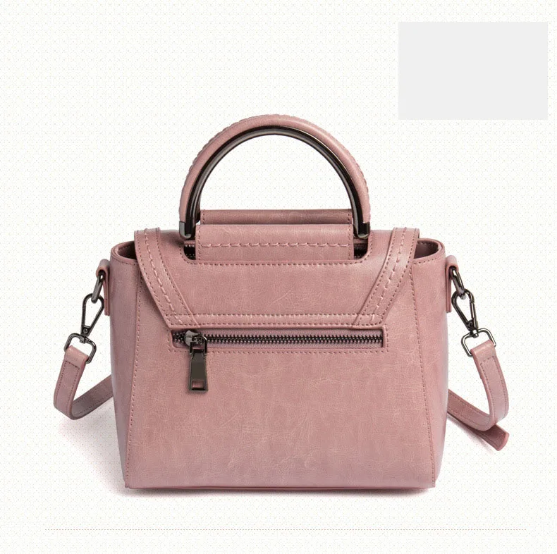 Elegant and elegant New Genuine Leather bag Horizontal models Women ...