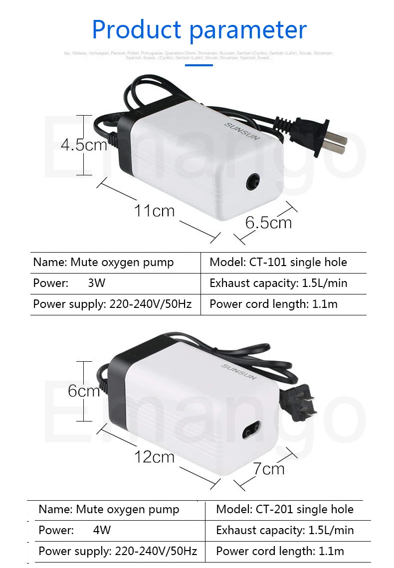 Aquarium,Pompe à air de sortie d'aérateur de culture de poisson Super ...