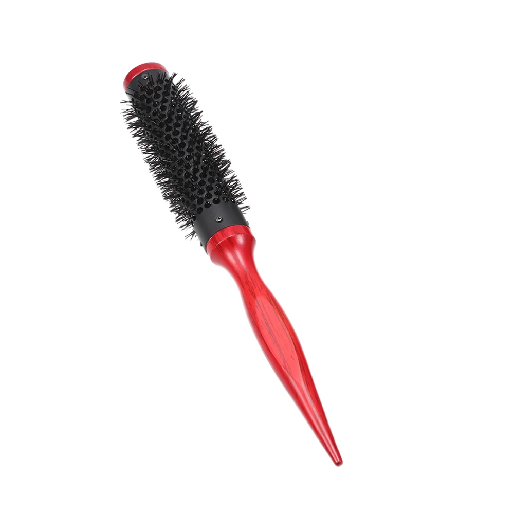 Nylon Haar Runde Pinsel Quiff Roller Kamm Subuliform Griff für DIY ...