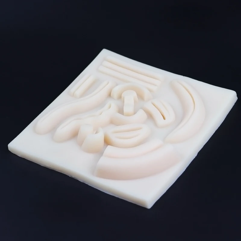 Medical 3D Peritoneoscope Stomach Laparoscopic Skin Suture Pad Model ...