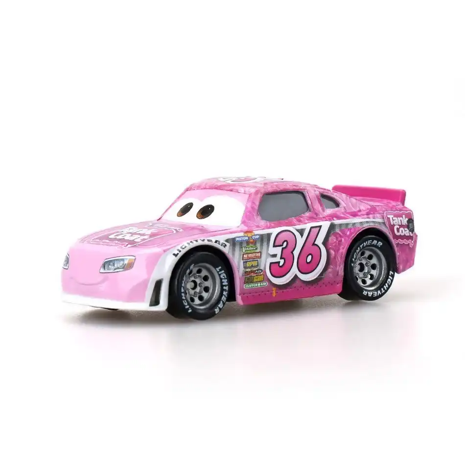 Disney Pixar Cars 3 Metal Diecast 1:55 Pink Tank Coat No.36 Model Toys ...