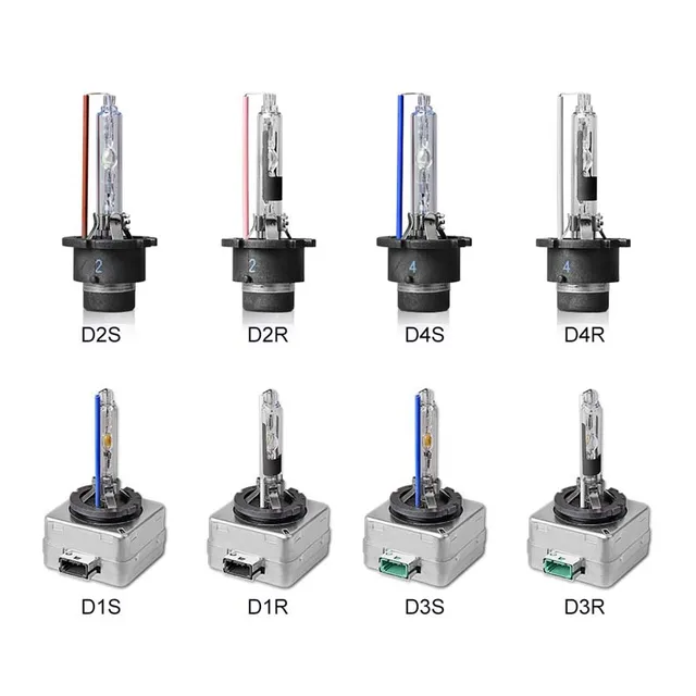 2Pc HID Bulb D1S D1R D2S D2R D3S D3R D4S D4R H1 H3 H7 H11 HB3 HB4 Car Xenon Headlight 35W 4300K ...