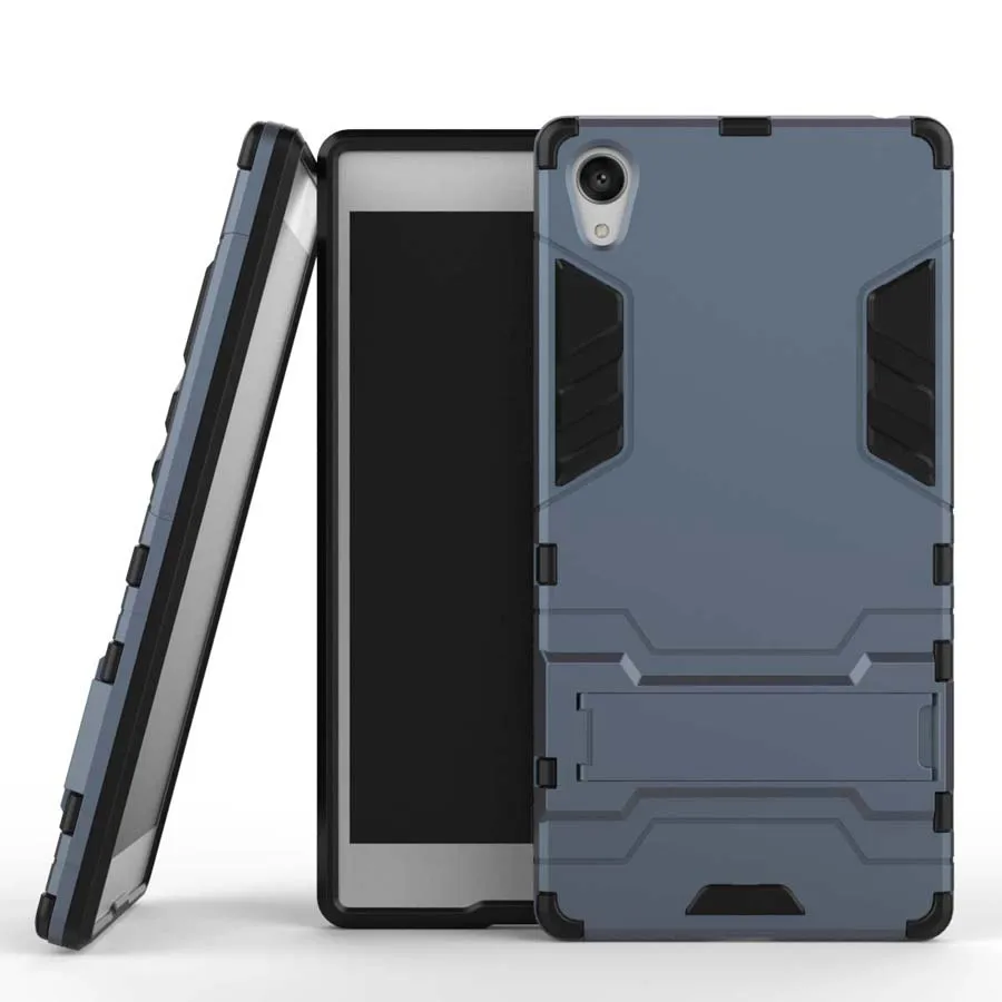 Armor Back Cover Case for Sony Xperia Z5 Premium PC+TPU Fundas ...