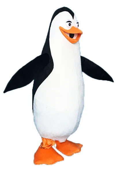 Cartoon Madagascar Penguin, Zebra, River Horse, Hippopotamus And Lion ...