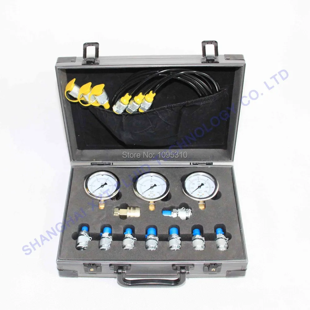 Excavator Hydraulic Pressure Test Kit Xztk-60mini , Hydraulic Test ...