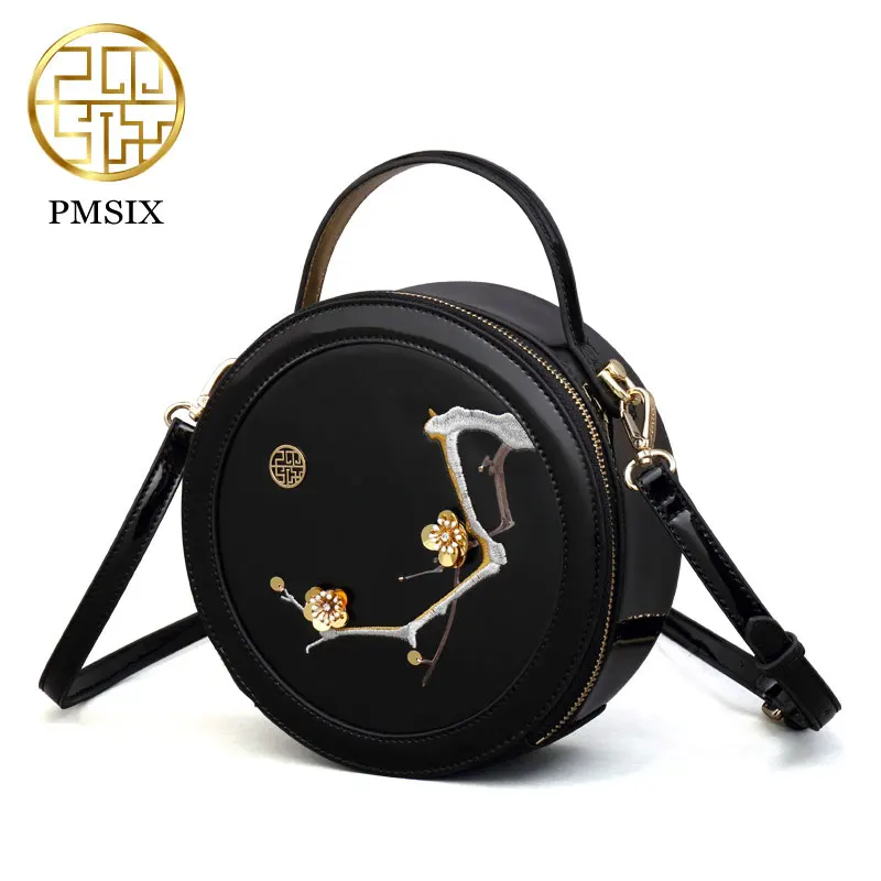 Pmsix 2017 New Chinese style Shoulder Bag Women mini barrel shaped Bags ...