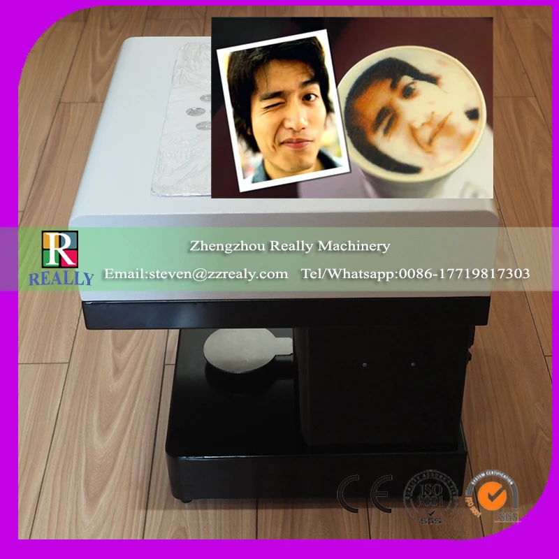 Latte Art Printing Machine Selfie Latte Coffee Printer Automatic Edible ...