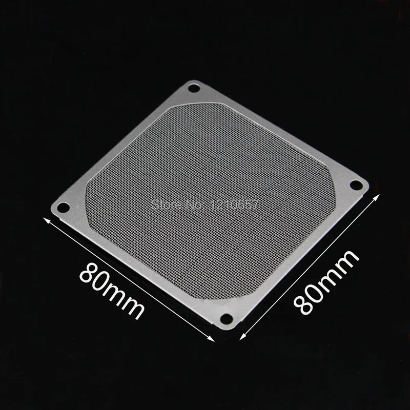 10 Pieces lot Aluminum Computer 80MM AC DC Fan Dustproof Dust Filter ...