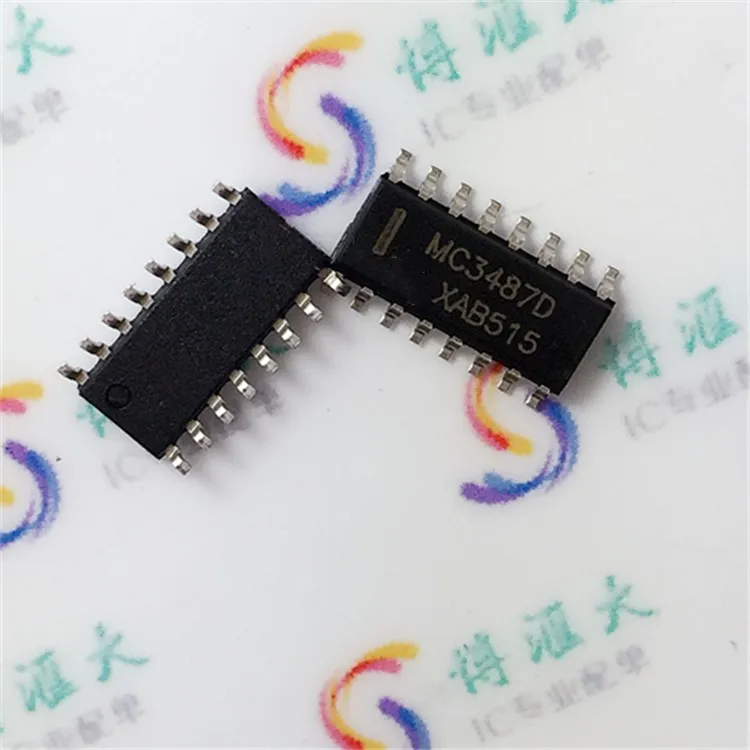 모듈 1ic mc3487 mc3487dr sop 16 오리지널 정통 신품 무료 배송|module| - AliExpress