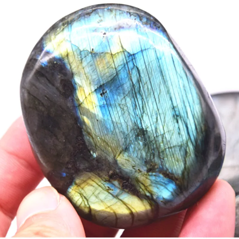 5 6cm Natural Crystal Moonstone Raw Gemstone Ornament Handicraft Bright ...