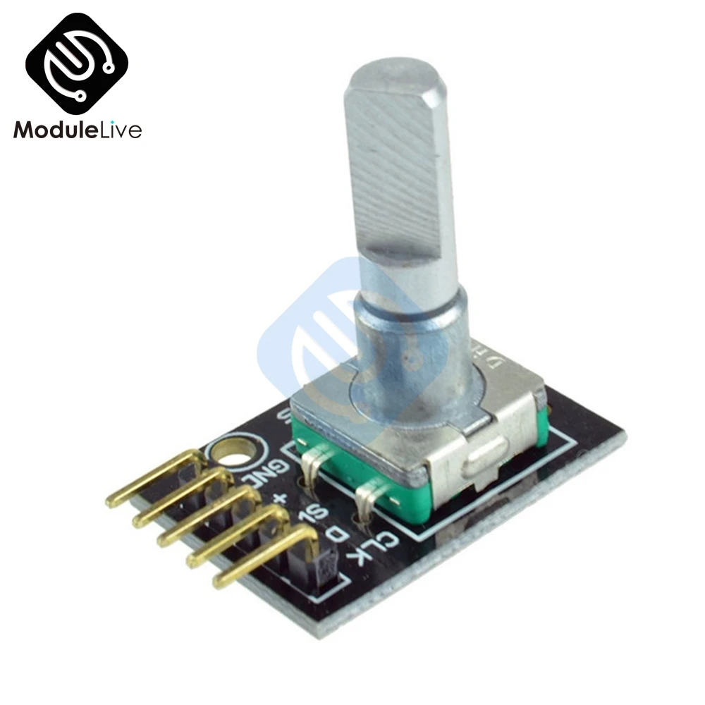 5pins 5p 5 Pin 360 Degrees Rotary Encoder Module For Arduino Brick