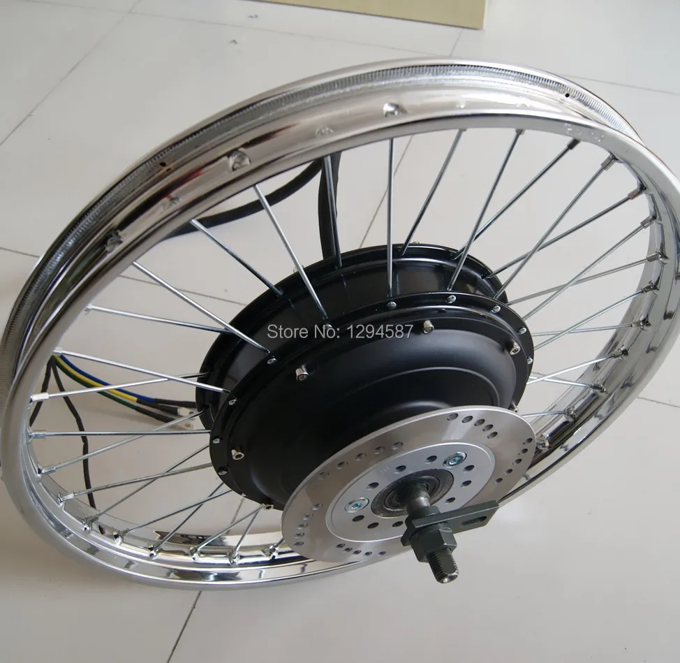 48v-96v 5kw Ebike Motor Roda, Roda De Aro De Motocicleta 16 "17" 18 "19 ...