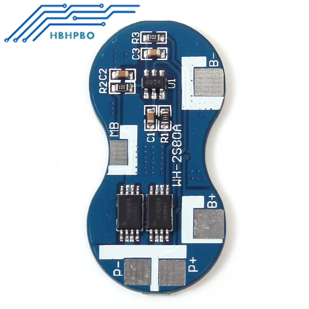 5PCS 2S Li ion 18650 Lithium Battery Charger Protection Board 7.4V ...