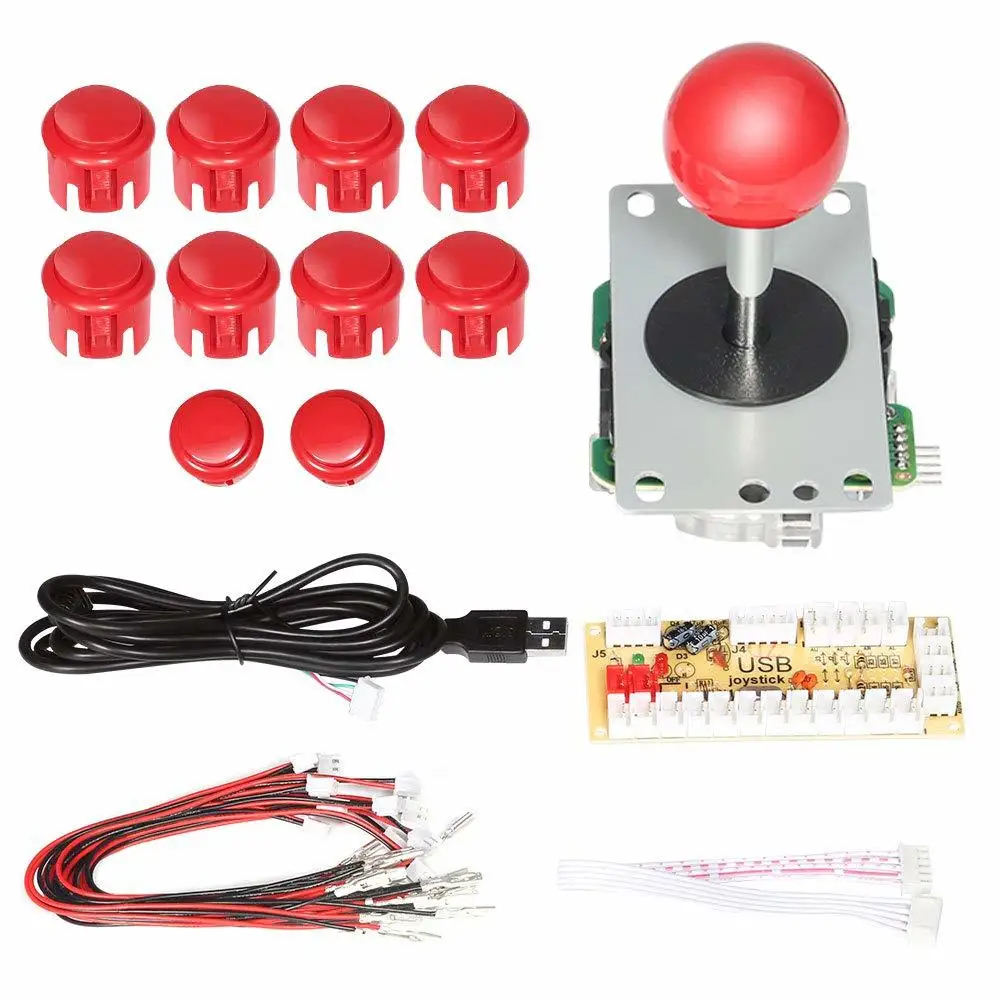 Usb Joystick Controller Board Button Setup Basicslily