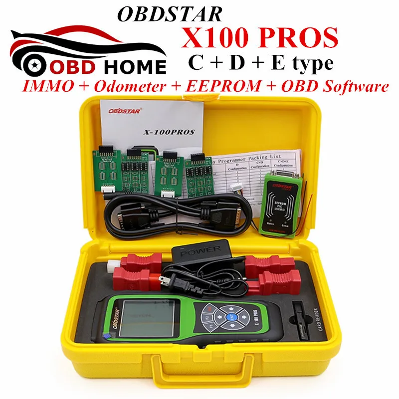100% X 100 Original PROS (modelo C + D + E) inmovilizador + odómetro ...