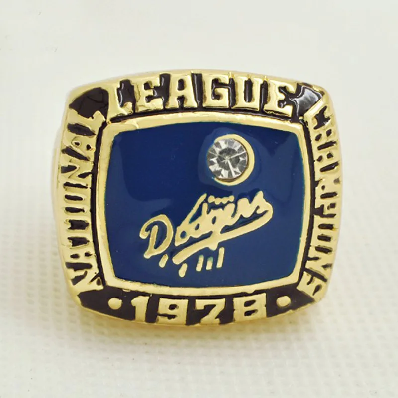 2015 Fashion Sport Jewelry 1978 Los Angeles Dodgers World Series ...