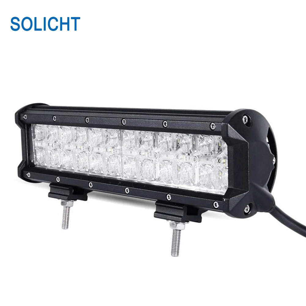 SOLICHT 12 inch LED Light Bar 7D 120W Barra LED 12V Off road 4X4 Truck ...