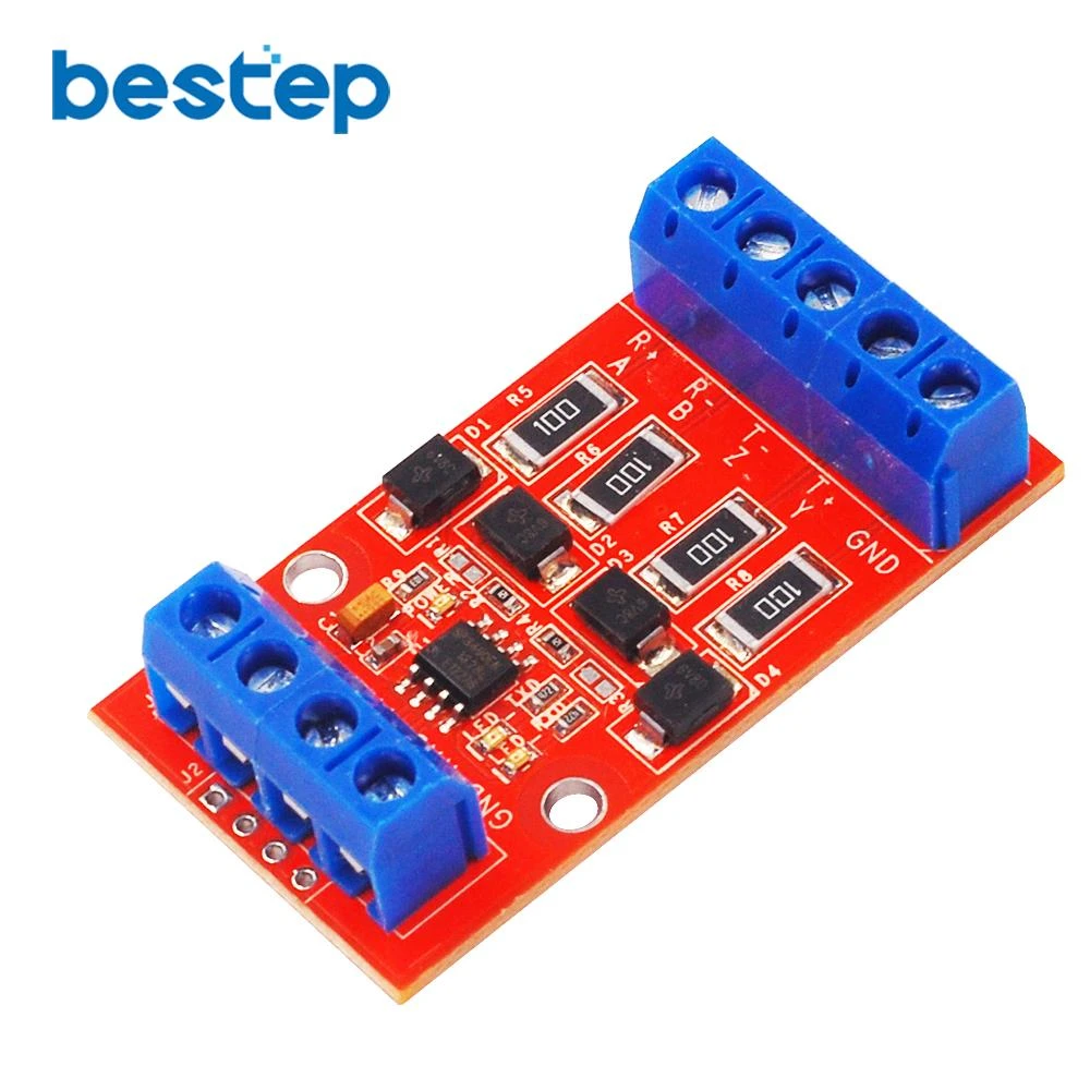 3.3V RS422 To TTL Bidirectional Signal Module Full Duplex 422 to SCM UART Serial Port Level ...