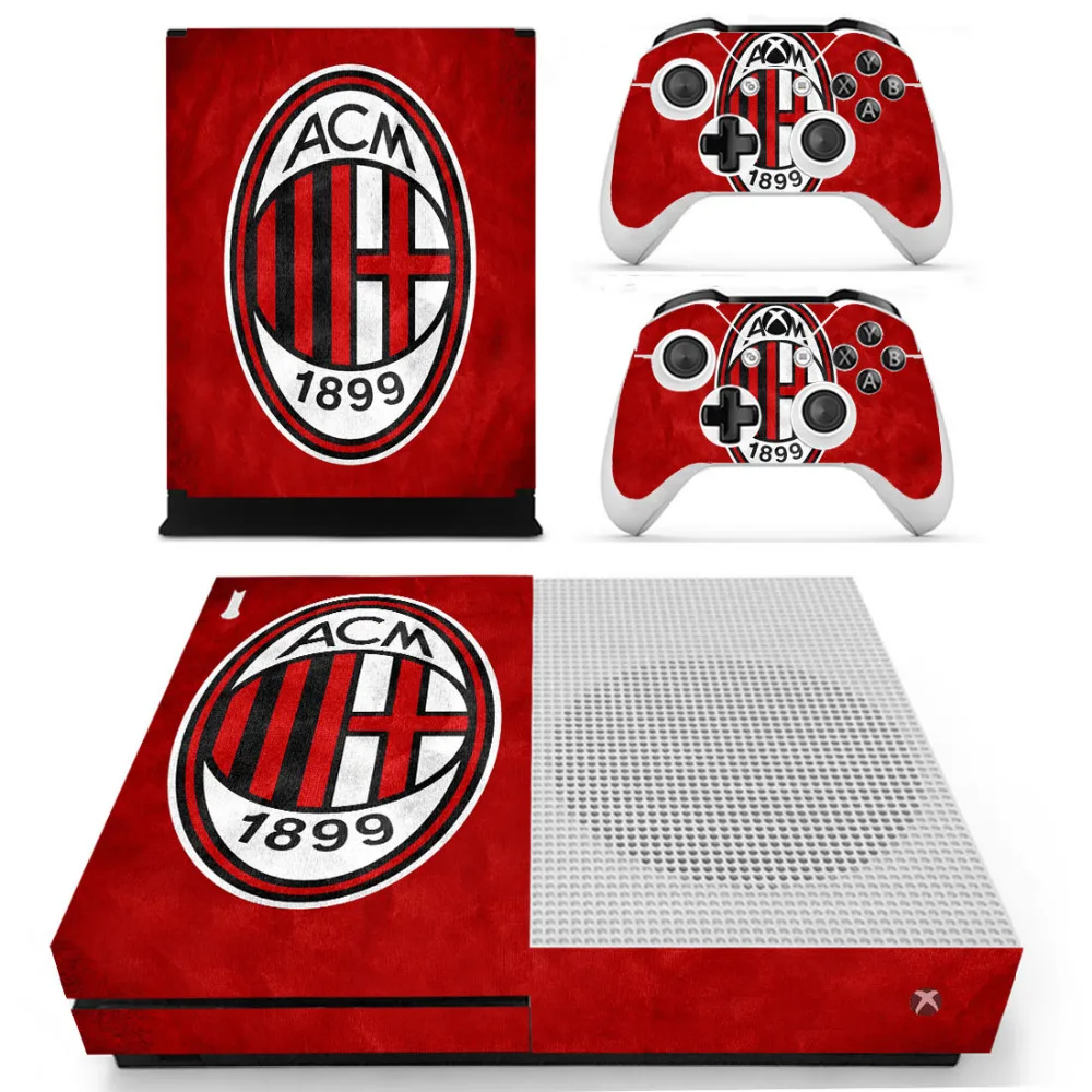 AC Milan Football Team Skin Sticker Xbox One S - ConsoleSkins.co