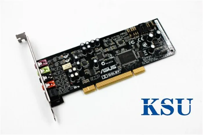 Para asus xonar dg pci 5.1 placa de som sem suporte pci e pcie win10 ...