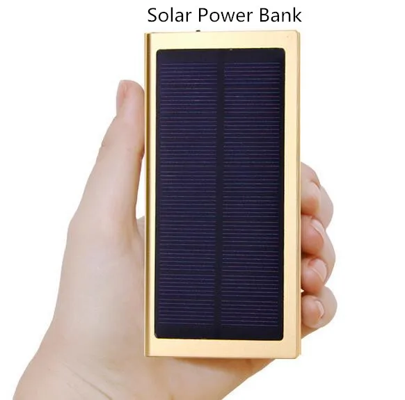 Large capacity 20000mh 50000mAh Solar power bank no 100000 powerbank ...