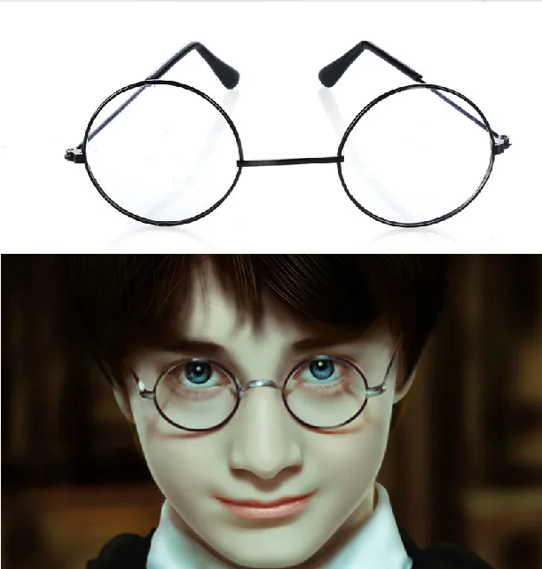 Harry Potter Round Retro Glasses Cosplay Prop In Mens Costumes From Novelty And Special Use On
