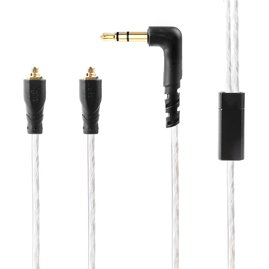 New Upgraded MMCX Cable Earphone Cable Silver Plated Cable With ...