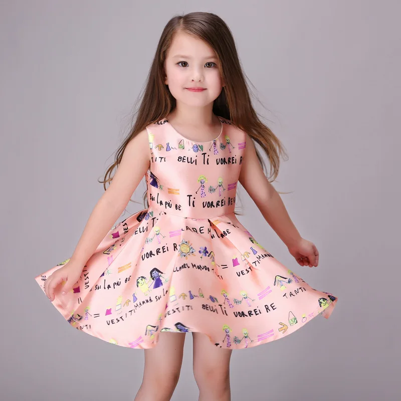 2016 Summer Milan Creations Girls Dress For Children Elegant Clothes ...