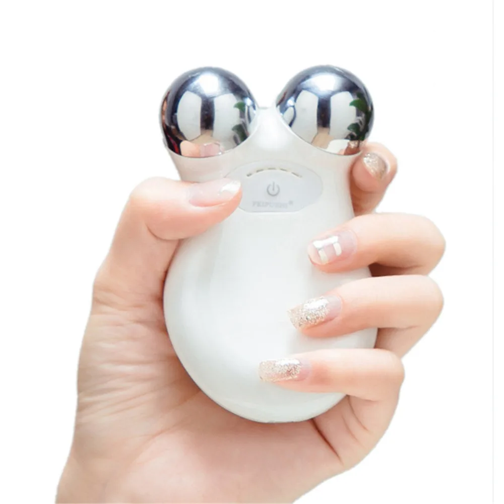 Micro Current Vibration Y Shape 3d Roller Beauty Massager 360 Rotate Full Massage Face Body Skin