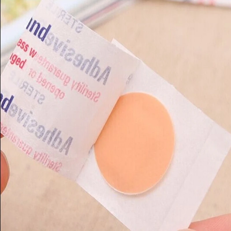 10Pcs/Lot Round Band Aid Wound Plaster Sterile Hemostasis Stickers ...