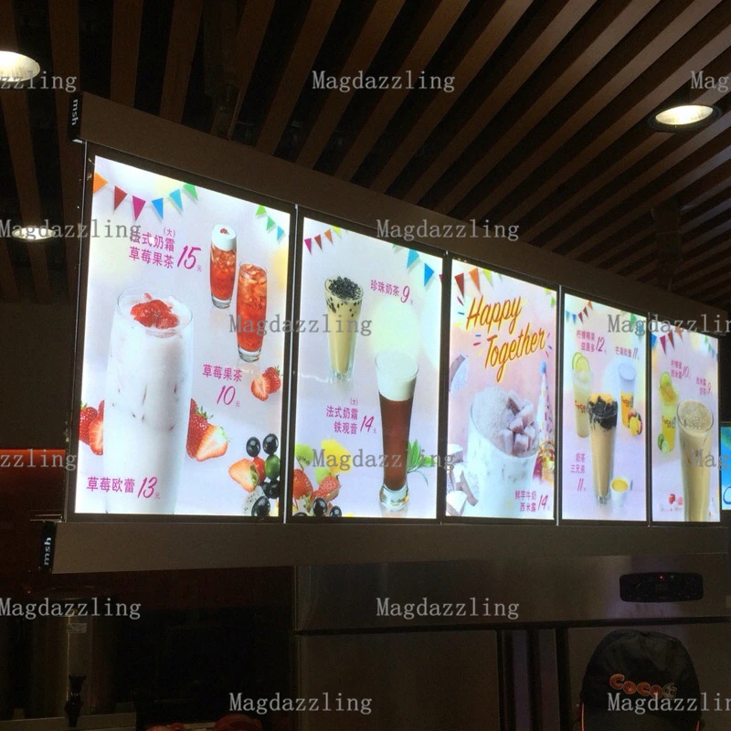 Restaurant Led Menu Light Box Hotel Led Menu Board Single Sided Gallery ...