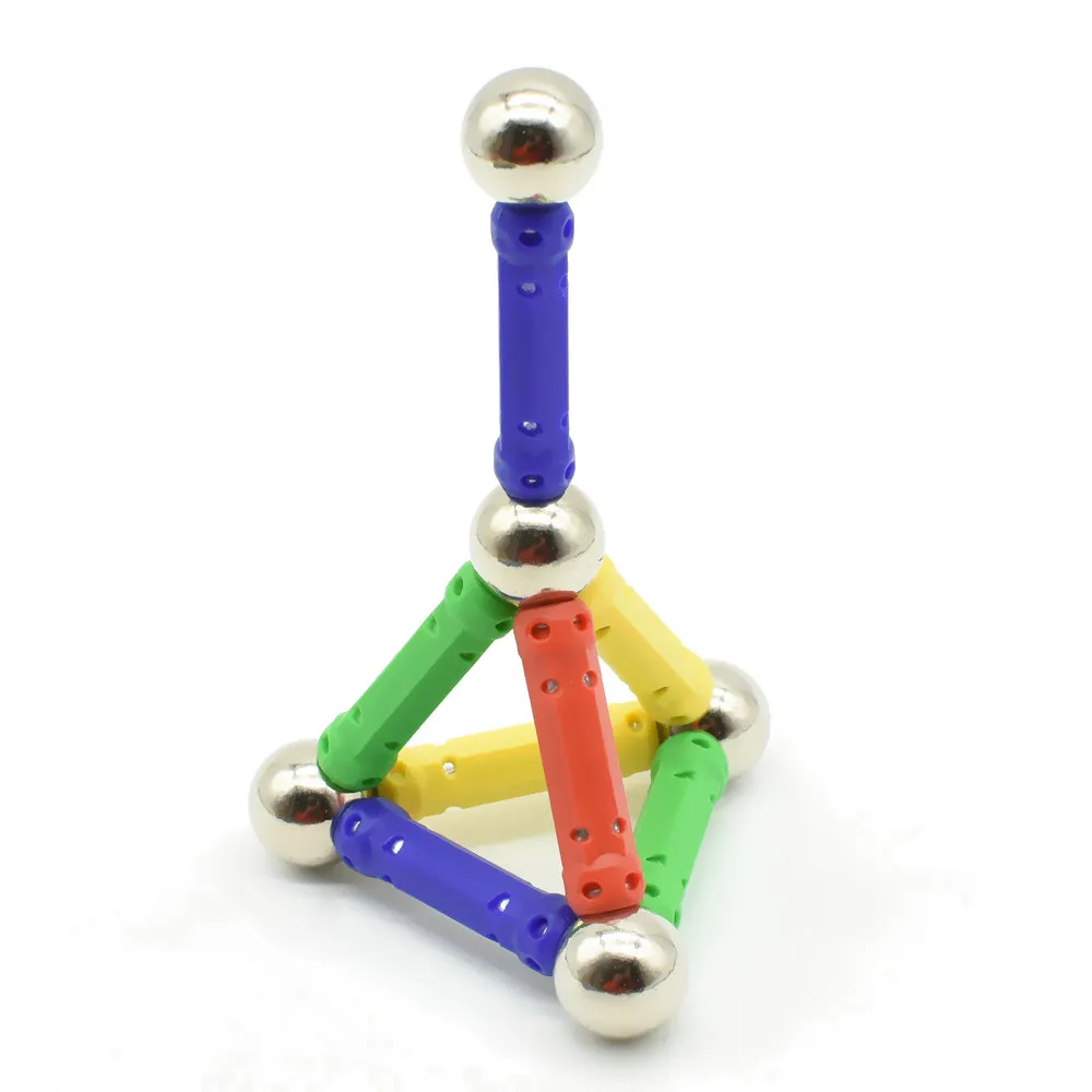 10pcs 6x27 Strong Magnet Cylinder NdFeB Building Magnetic Stick 4 ...