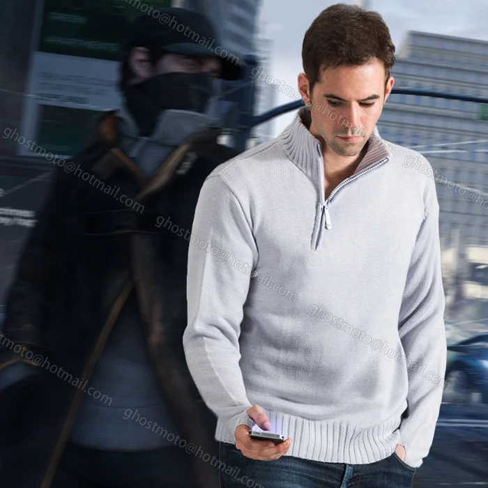 2015-Watch-Dogs-Aiden-Pearce-Sweater-Costume-Men-s-Knitwear-Inner ...