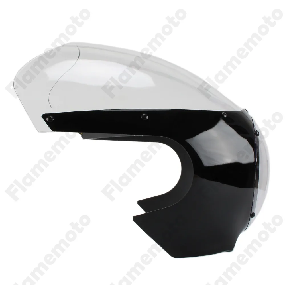 Headlight Fairing Windshield Vintage Drag Racing Viper Cafe Racer ...