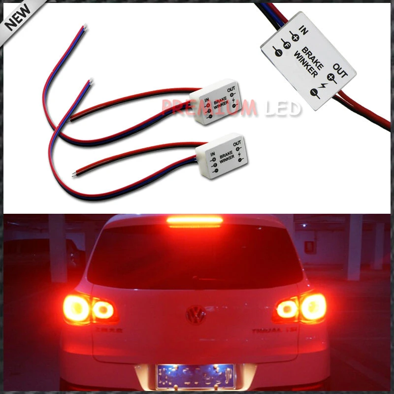 (2) Continuous Strobe Flash Module Box For Car 3rd Brake Light, Rear ...