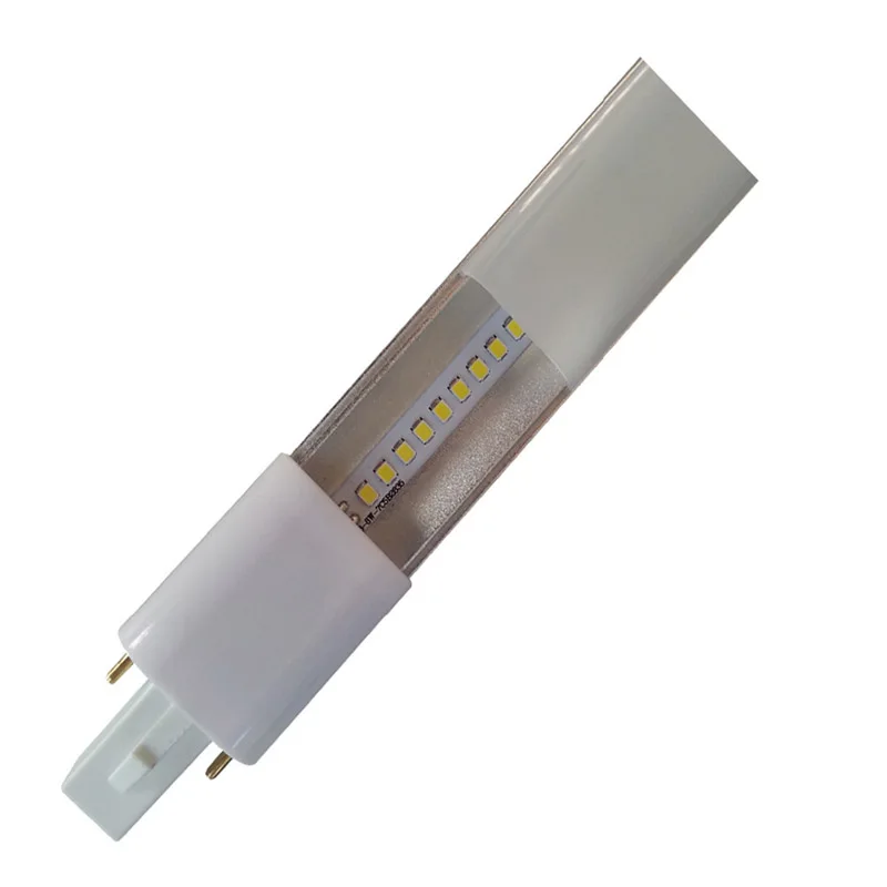50pcs/lot 4W G23 led PL lamp Slim G23 led PL brightness bulb lamp ...