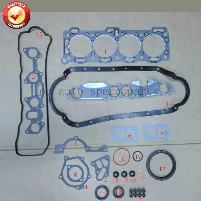 4ZD1-Engine-complete-Full-Gasket-Set-kit-for-ISUZU-Pick-up-Amigo ...