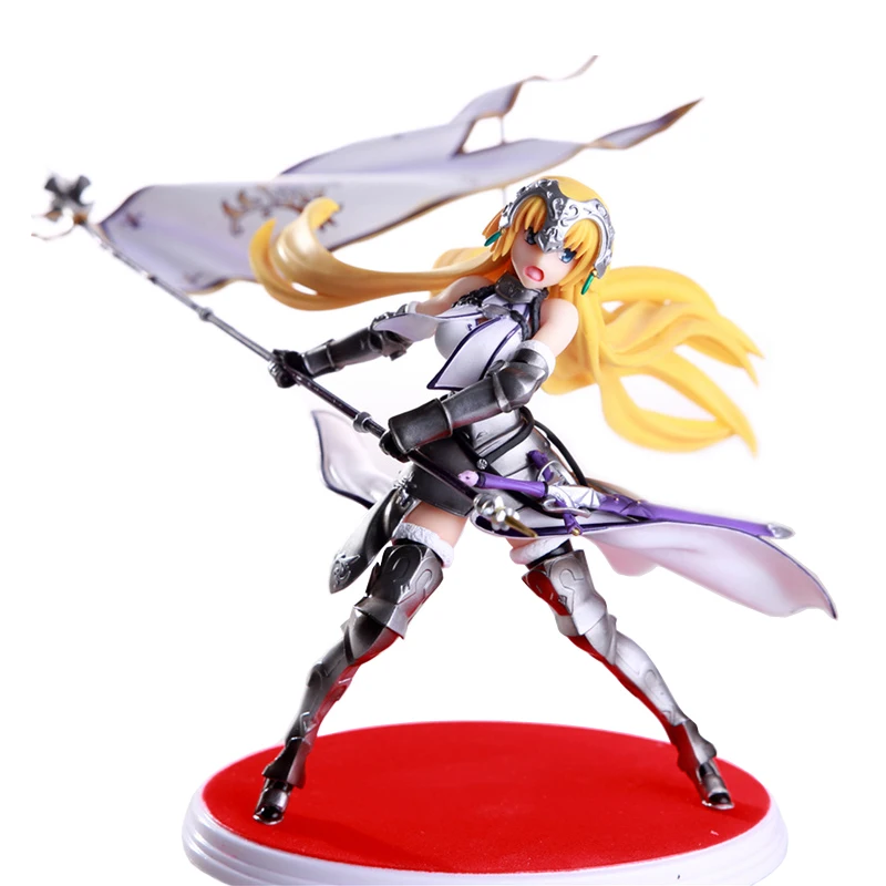 Fate Grand Order FGO Anime Joan of Arc Ruler Waving Flag Boxed 20cm PVC ...
