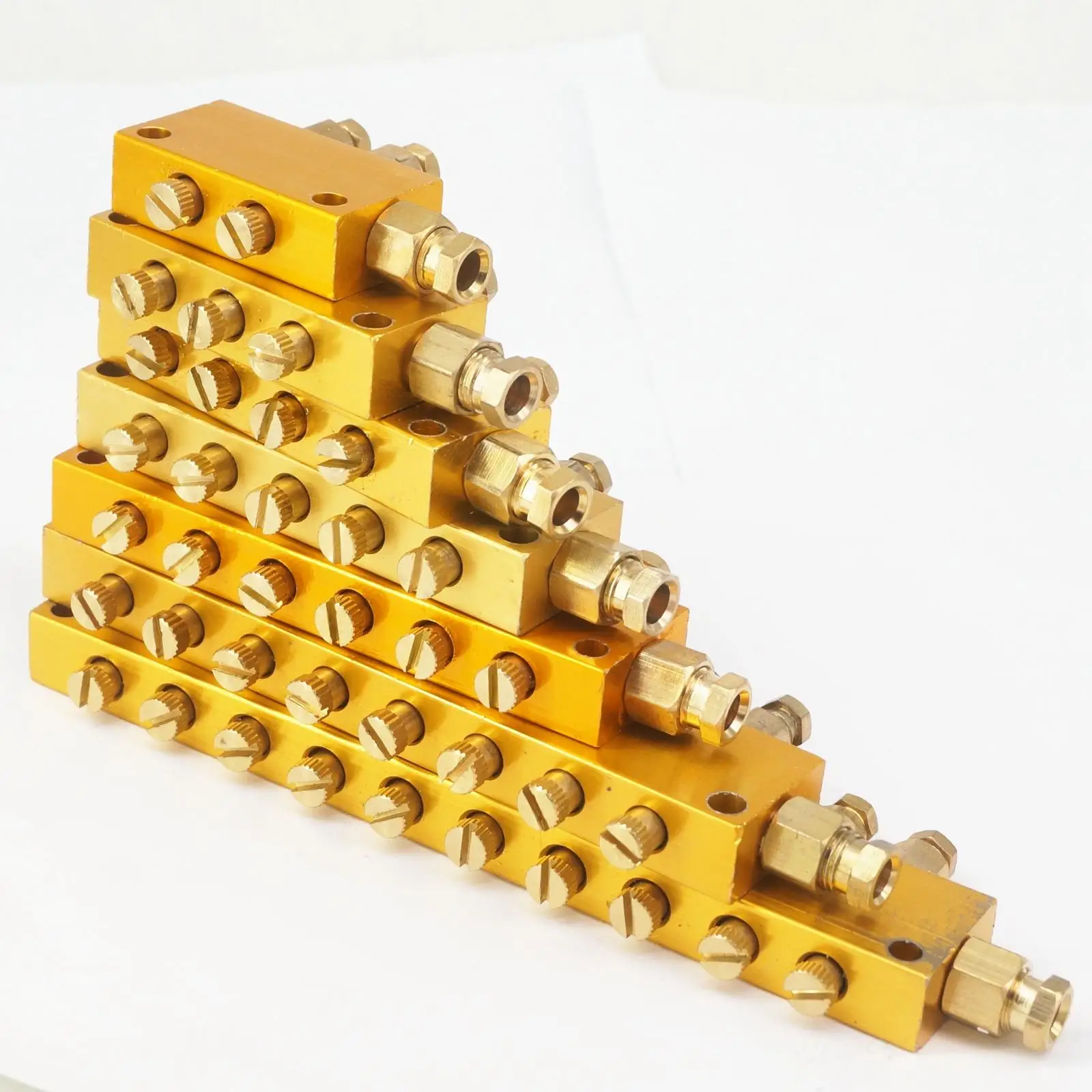 Aluminum Oil Piston Distributor | Lubrication Distributor | Aluminum ...