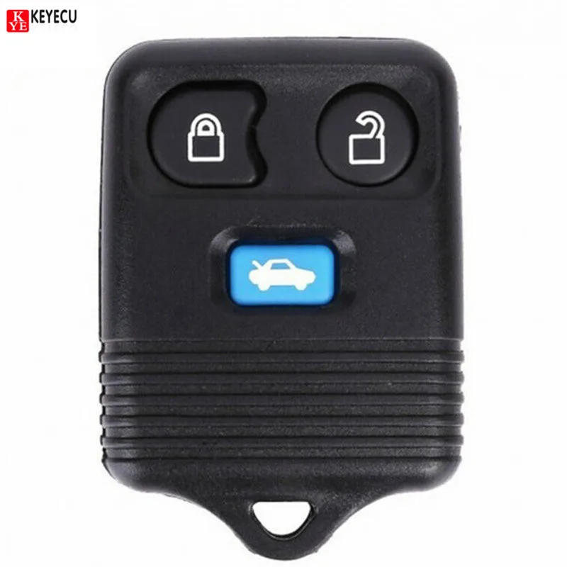 Keyecu 3 Button Remote Car Key Fob 315mhz / 433mhz For Ford Transit ...