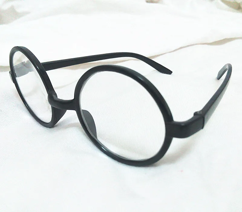 Glossy-Big-Large-Black-Frame-Thick-Round-Rim-Retro-Hippies-Oversized ...