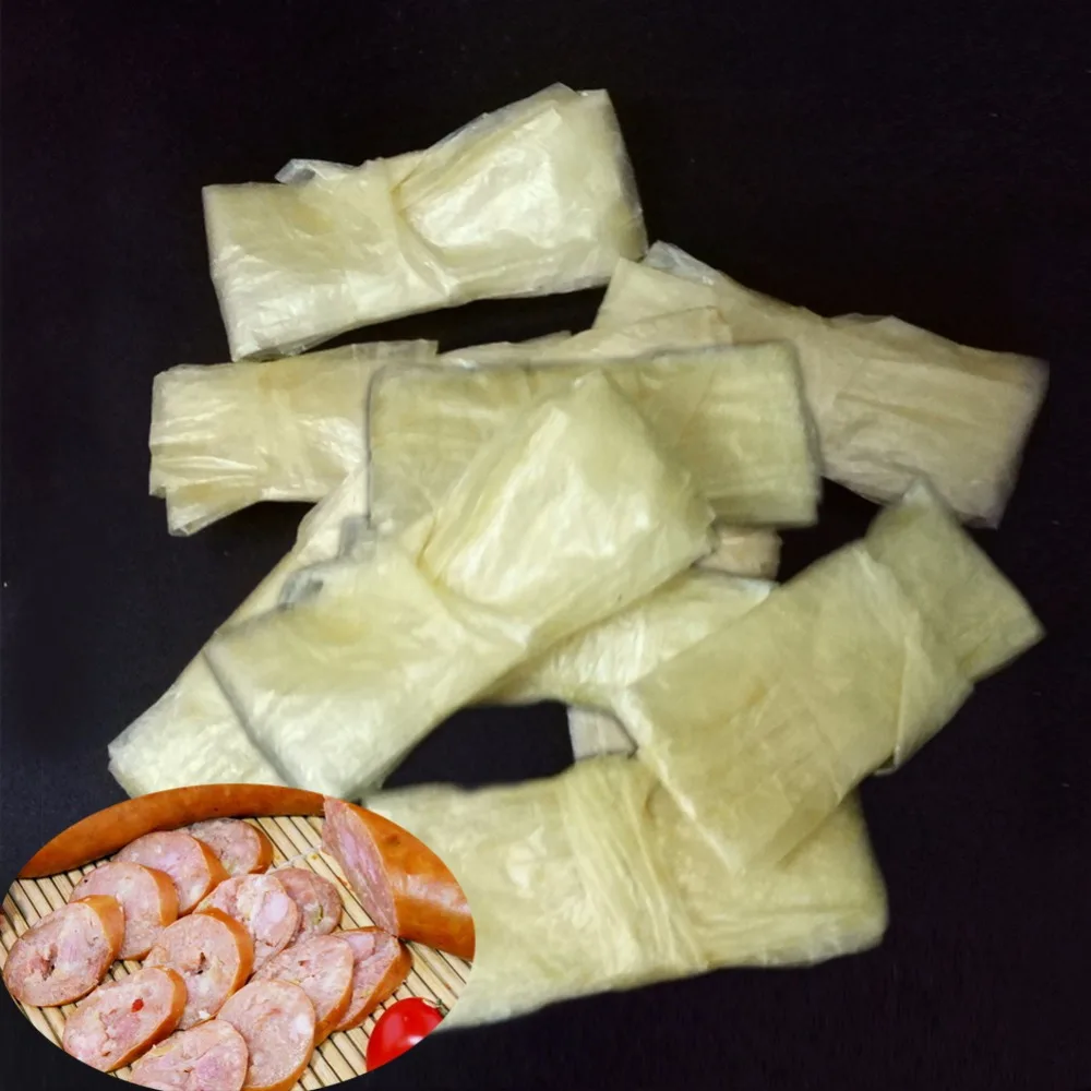 10pc/bag Total 5m Hot Dog Casing For Sausages Bbq Grilled Basters Meat ...
