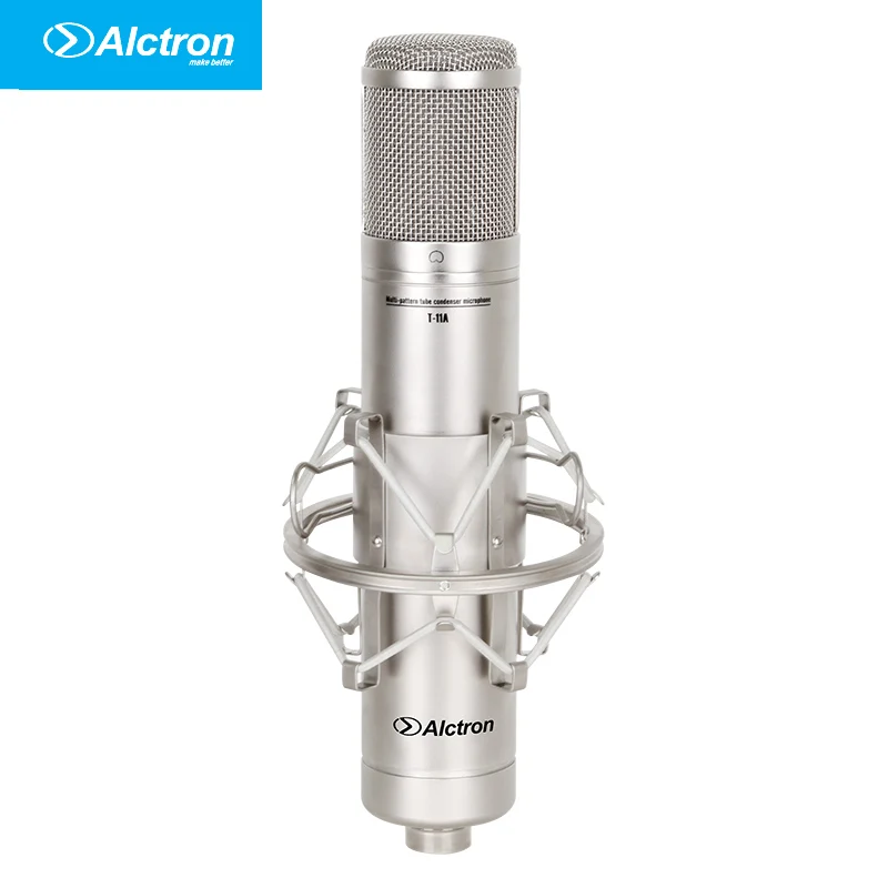 T 11A Alctron Profesional Estudio Micrófono de Condensador de Tubo de ...
