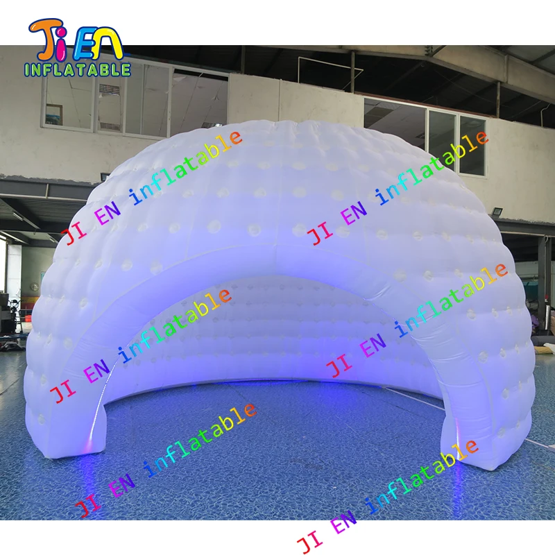 Led Lighted Inflatable Tent Air Blow Inflatable Tent Shelter For ...