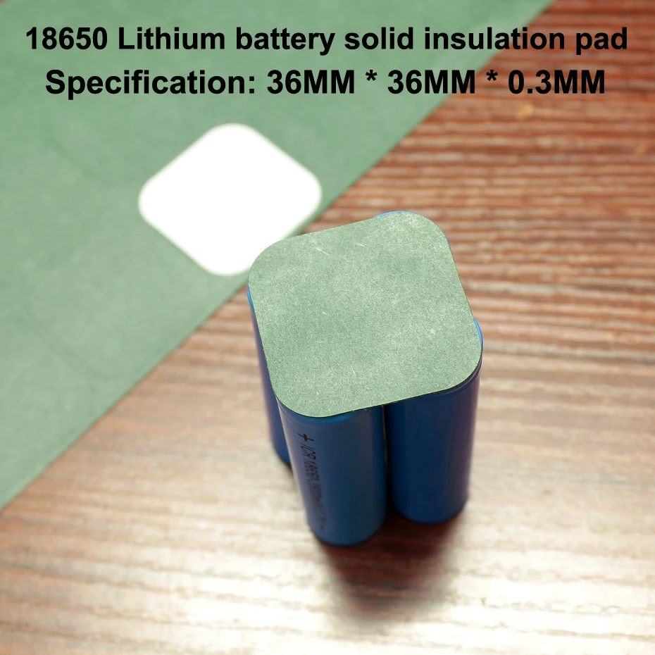 100pcs/lot Lithium Battery Diy Universal Insulation Pad 4 Section Pad ...